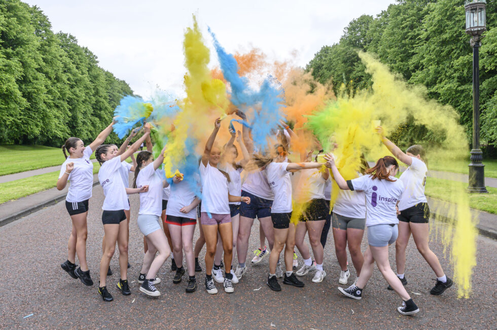 Colour Run Inspires Friends, Family and Four-Legged Buddies - Inspire ...