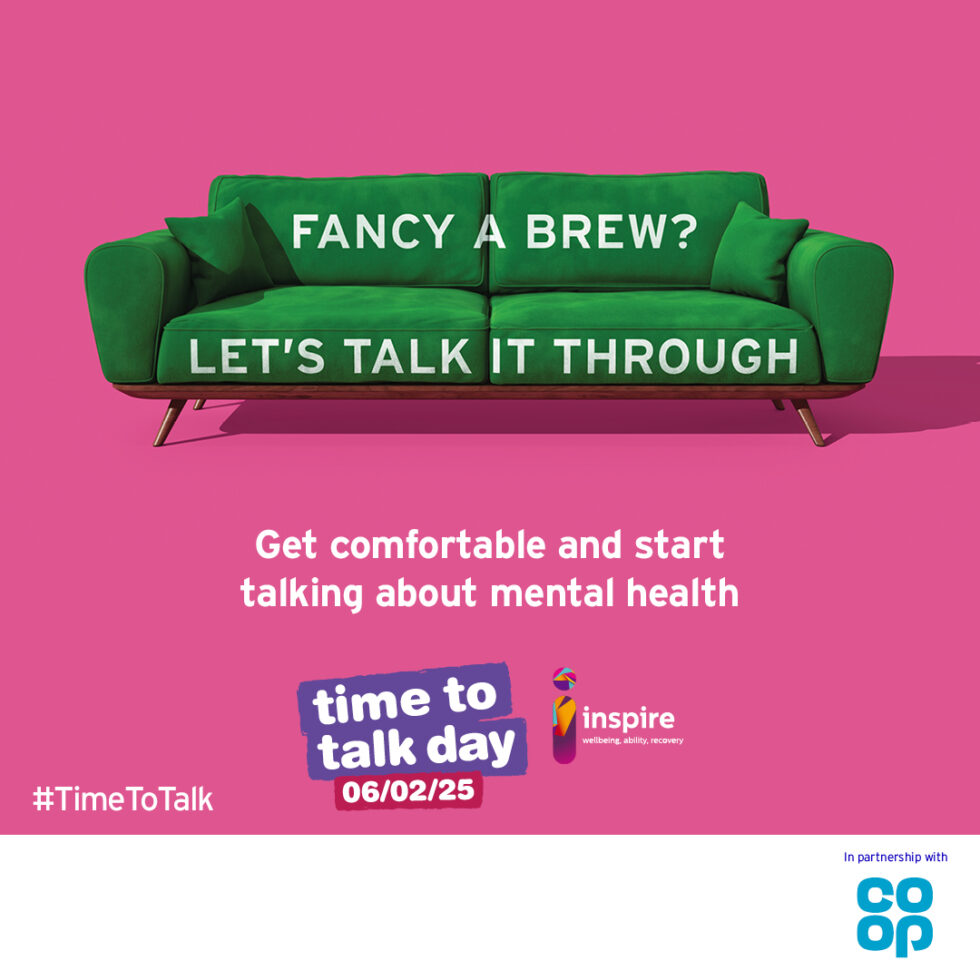 Time to Talk Day - Inspire Wellbeing
