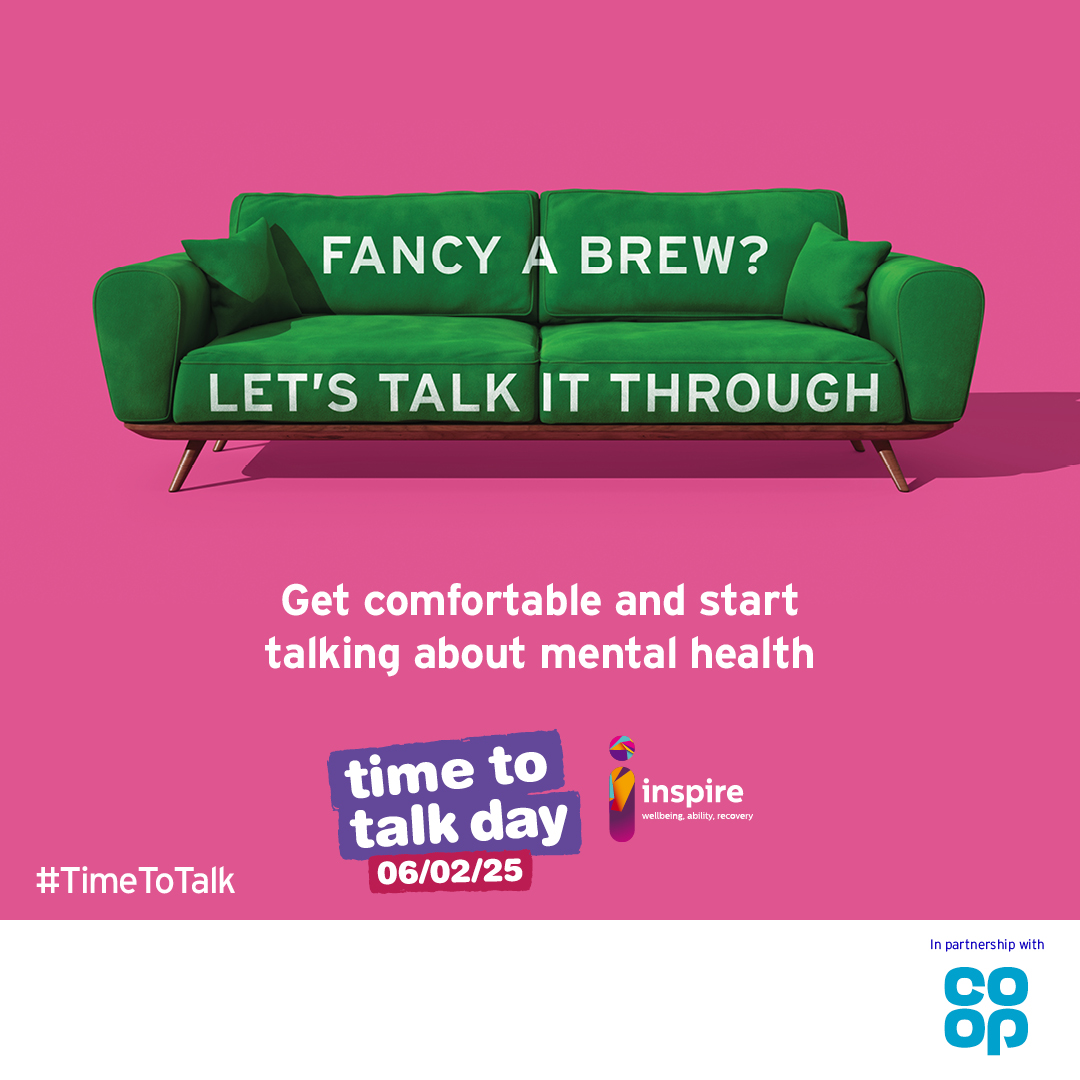 Time to Talk Day Resources - Inspire Wellbeing